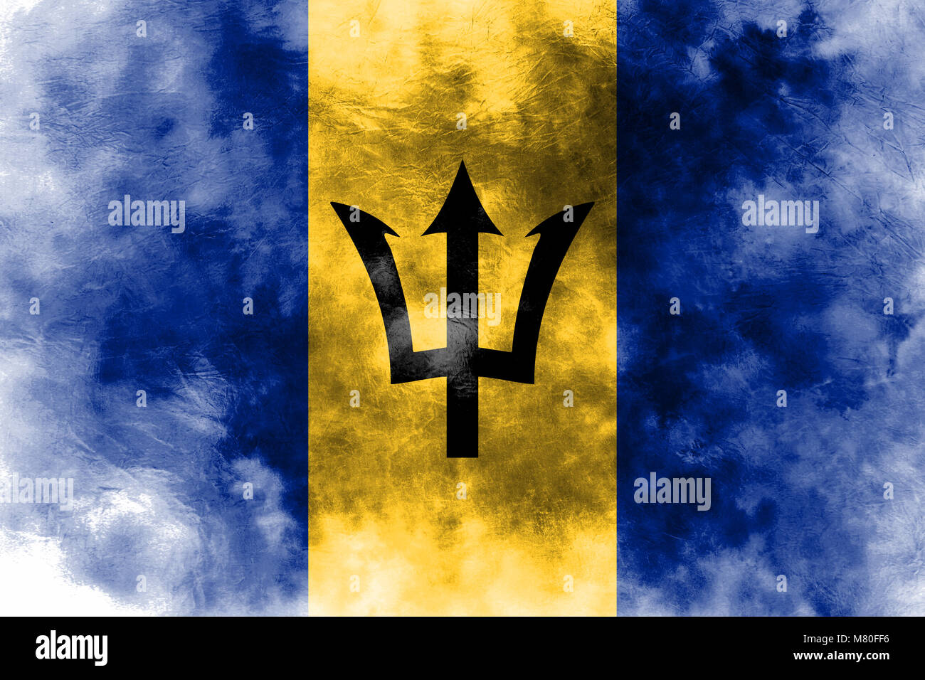 Barbados Flag Wallpaper