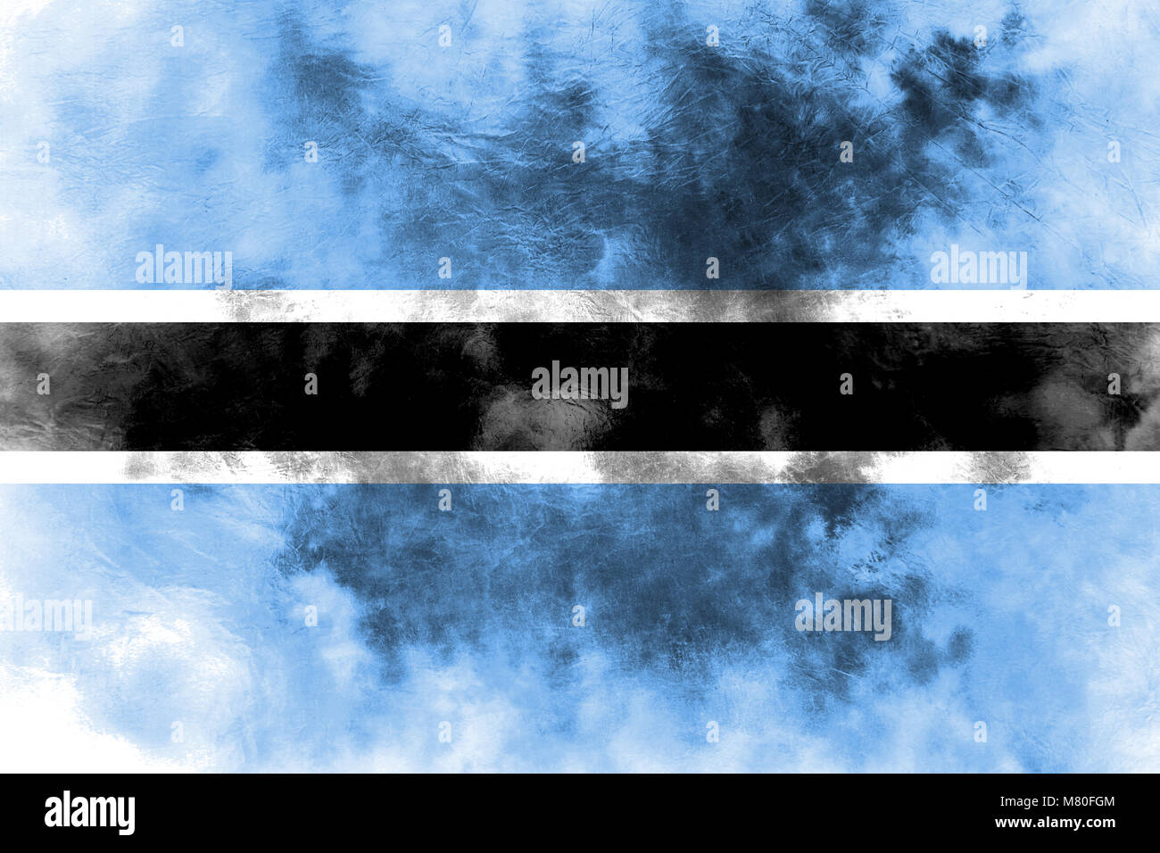 Old Botswana grunge background flag Stock Photo - Alamy