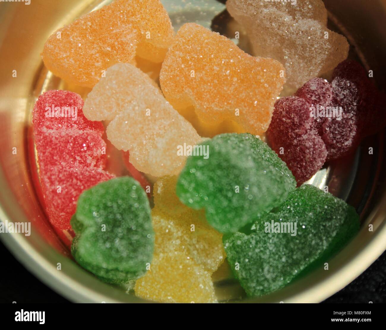 Gummy bears texture hi-res stock photography and images - Alamy
