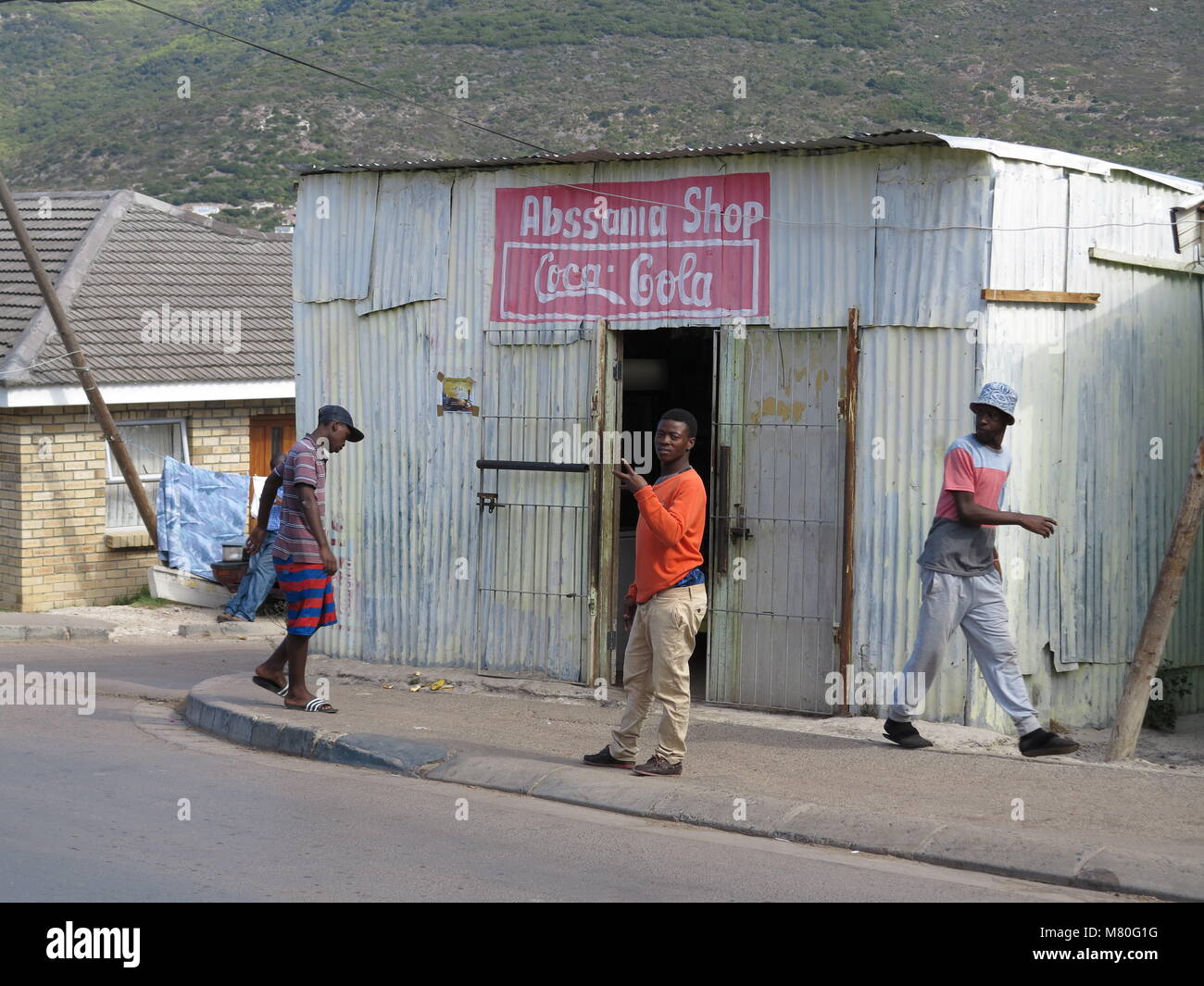 South africa township shop hi-res stock photography and images - Alamy