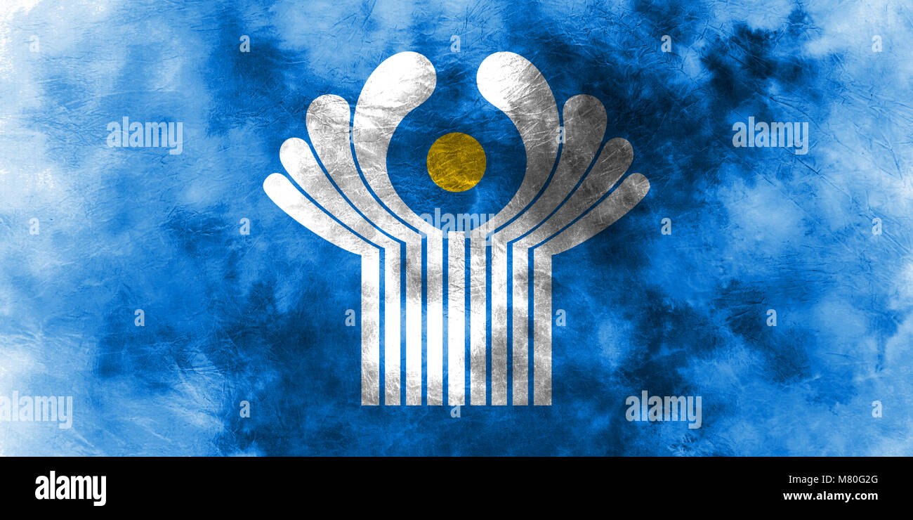 Commonwealth of independent states flag hi-res stock photography and ...