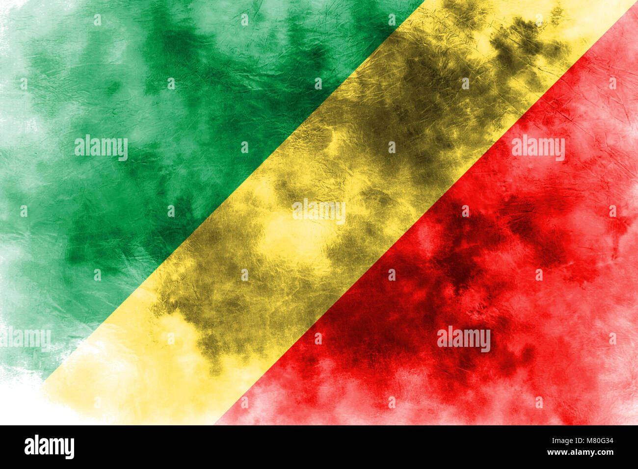 Old Congo grunge background flag Stock Photo - Alamy