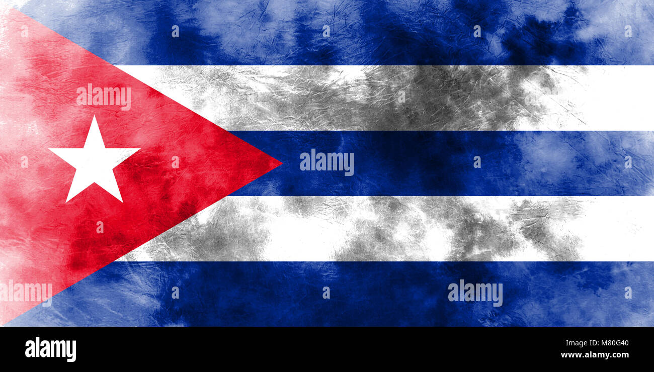Old Cuba grunge background flag Stock Photo - Alamy