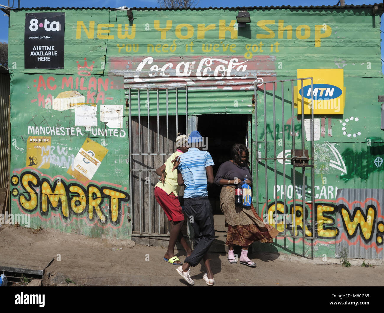South africa township shop hi-res stock photography and images - Alamy