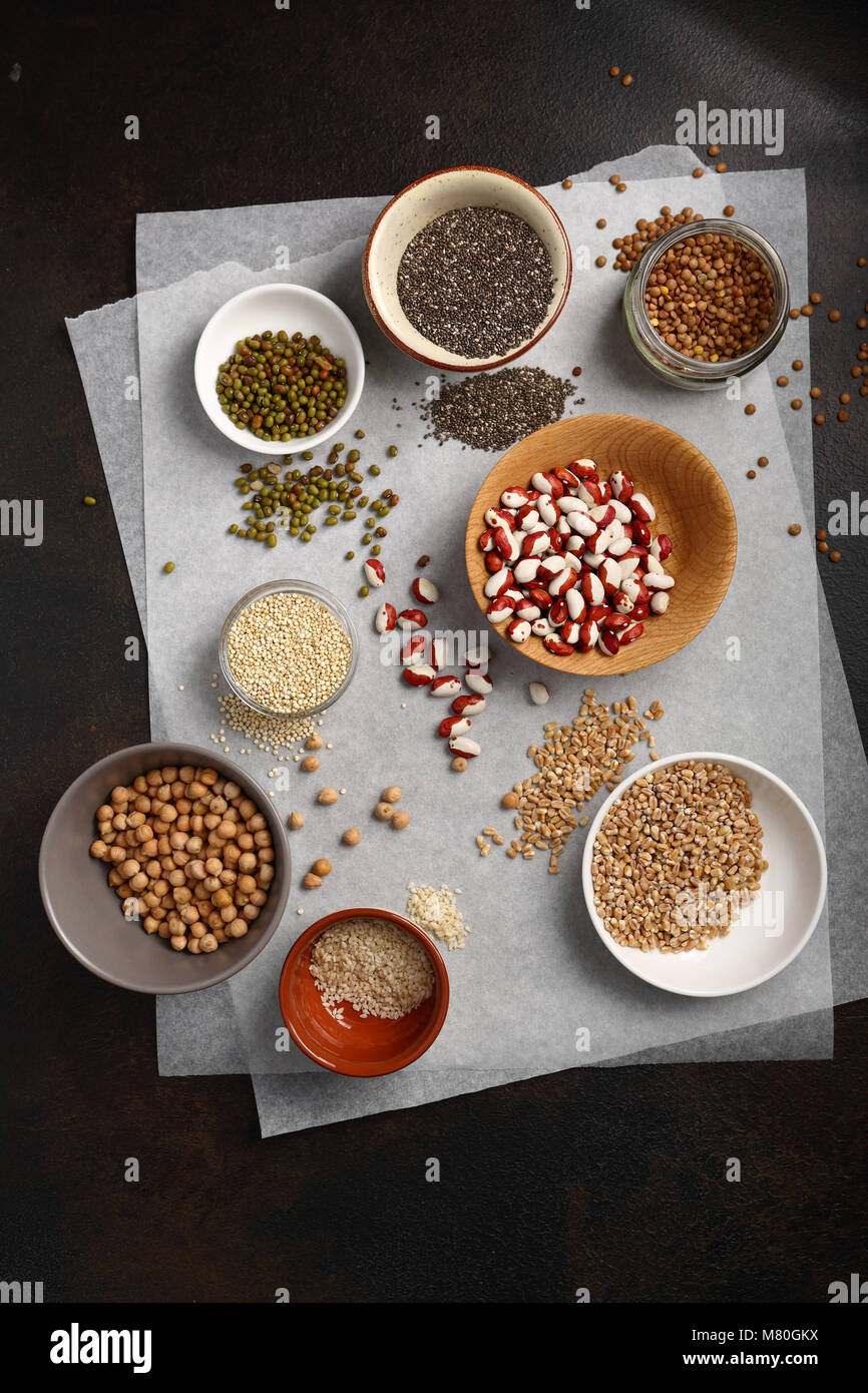 Chia other healthy seeds hi-res stock photography and images - Alamy