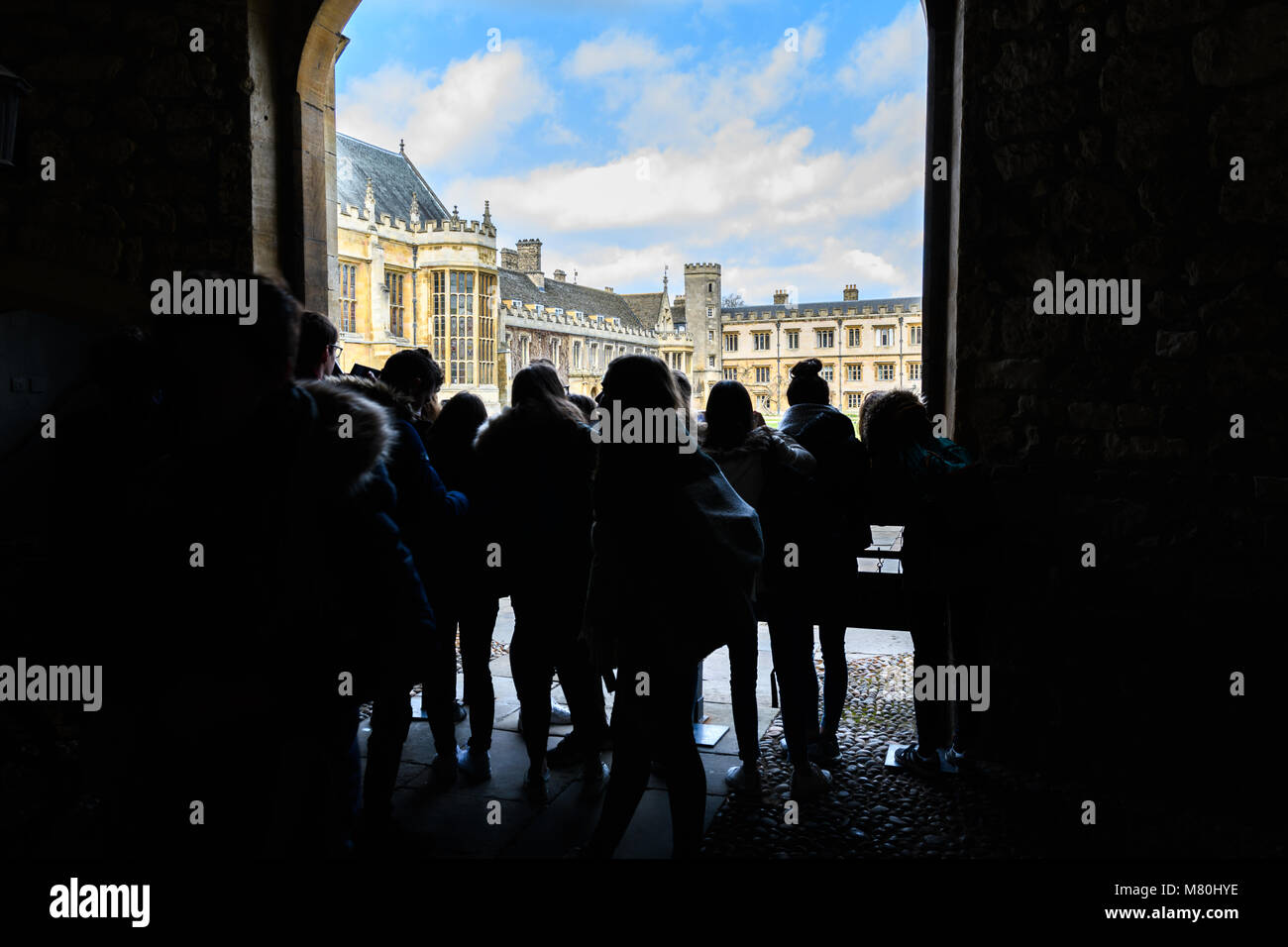Cambridge university students college hi-res stock photography and ...