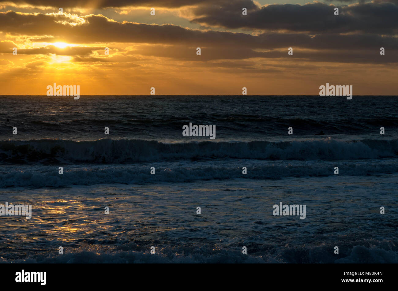 The sunsets on Lido Beach are always spectacular - March 2018 Stock ...