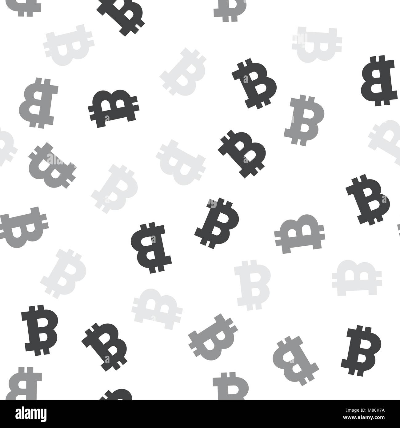 Cryptocurrency seamless pattern. Crypto currency background. Vector ...