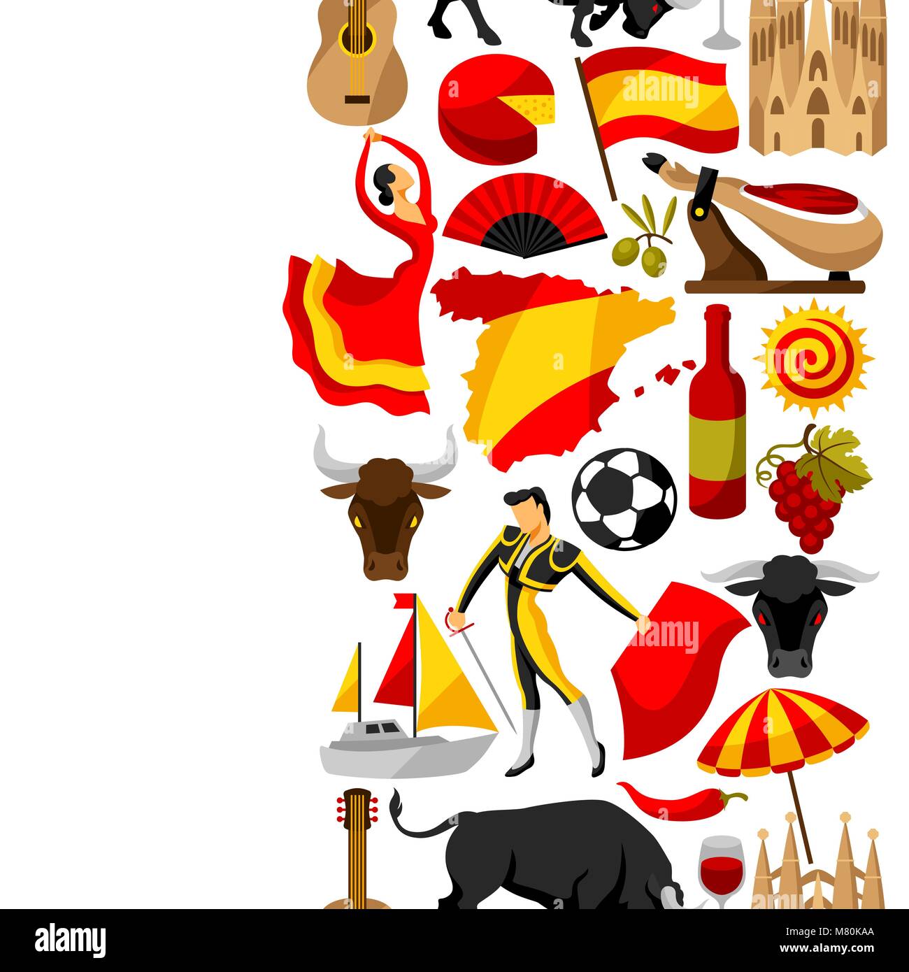 Spanish culture pattern hi-res stock photography and images - Alamy