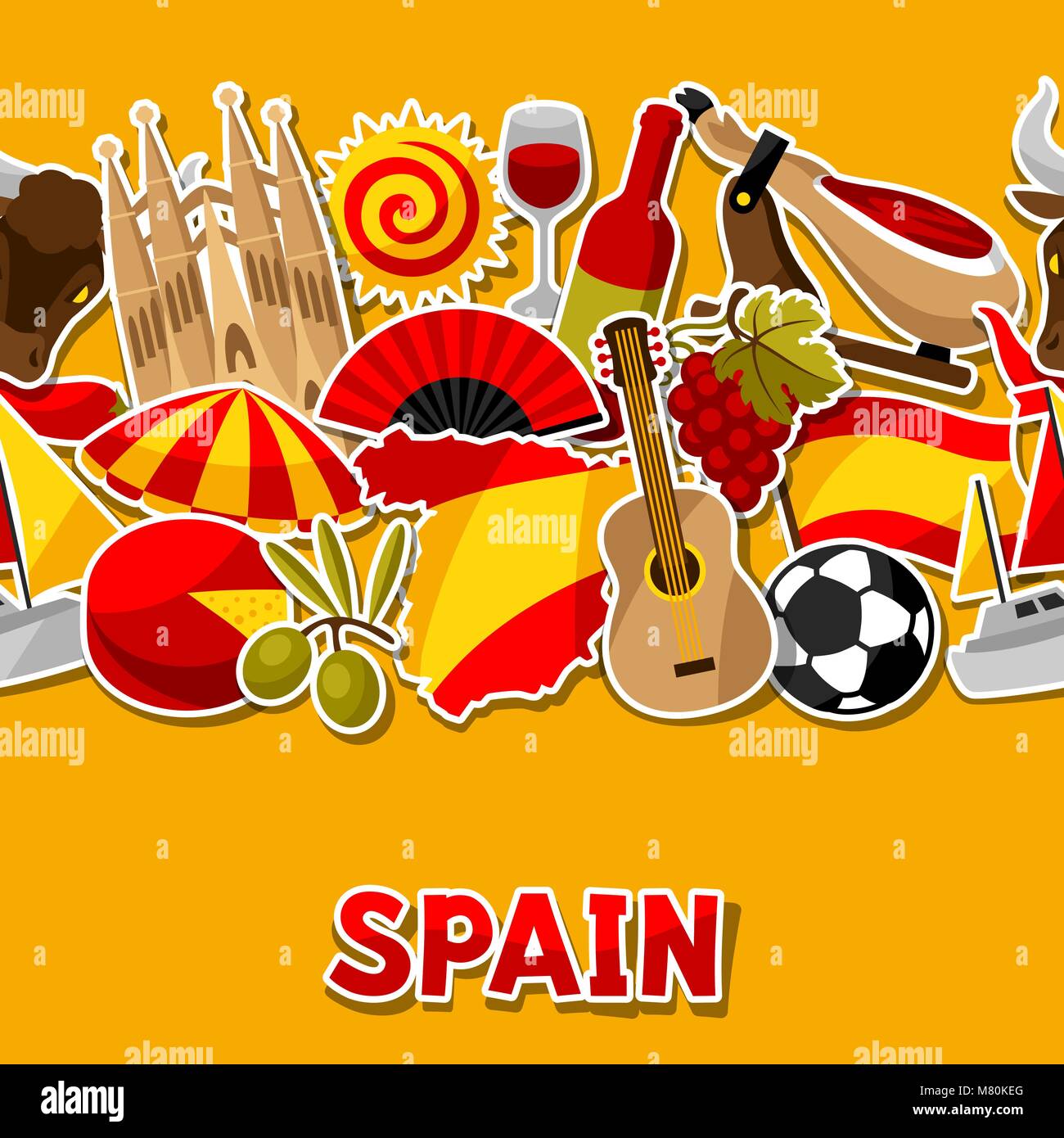 Spanish Culture Collage