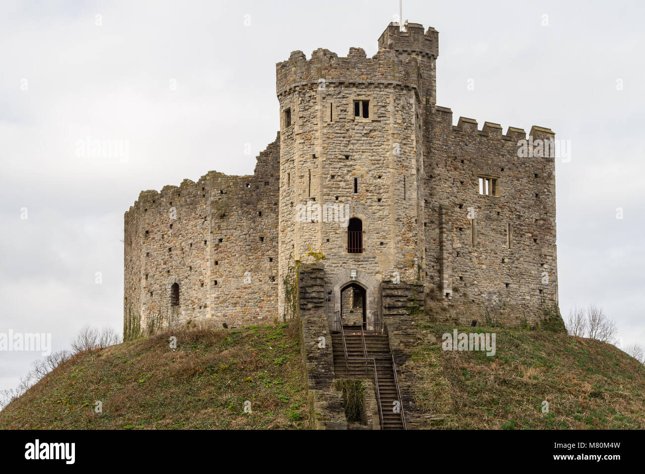 Motte And Bailey Castle Cardiff High Resolution Stock Photography and Images - Alamy