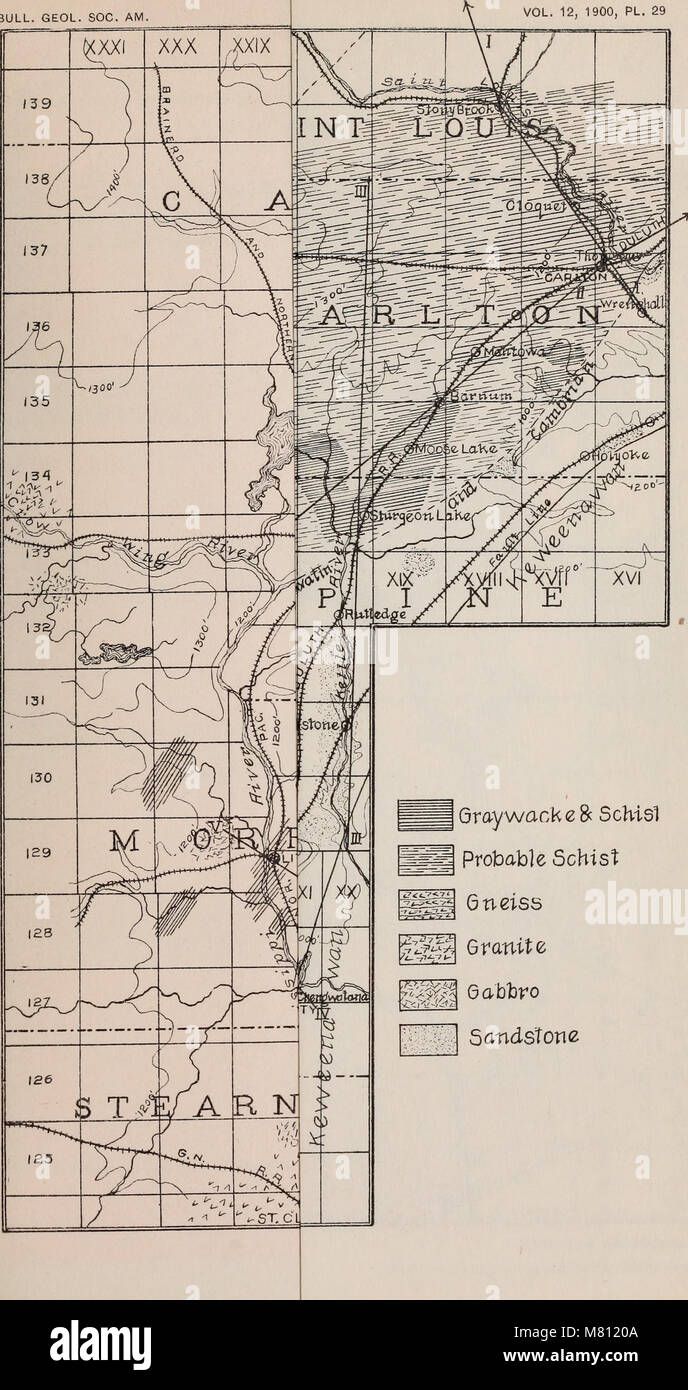 The 1901 Bulletin of the Geological Society of America publishes ...