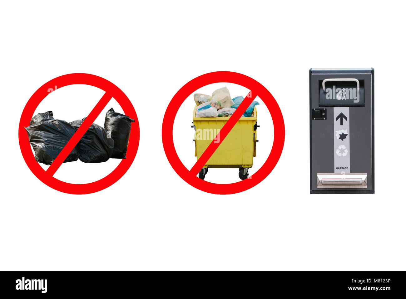 Proper waste disposal hi-res stock photography and images - Alamy