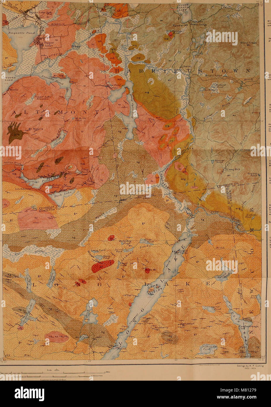 The 'Bulletin of the Geological Society of America' (1907) features ...