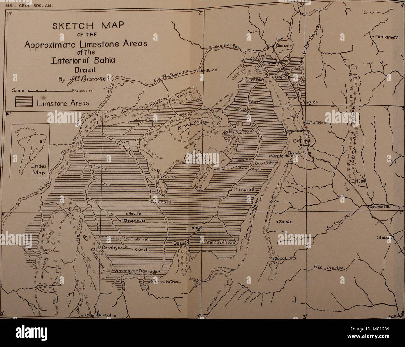 The 'Bulletin of the Geological Society of America' (1911) presents ...