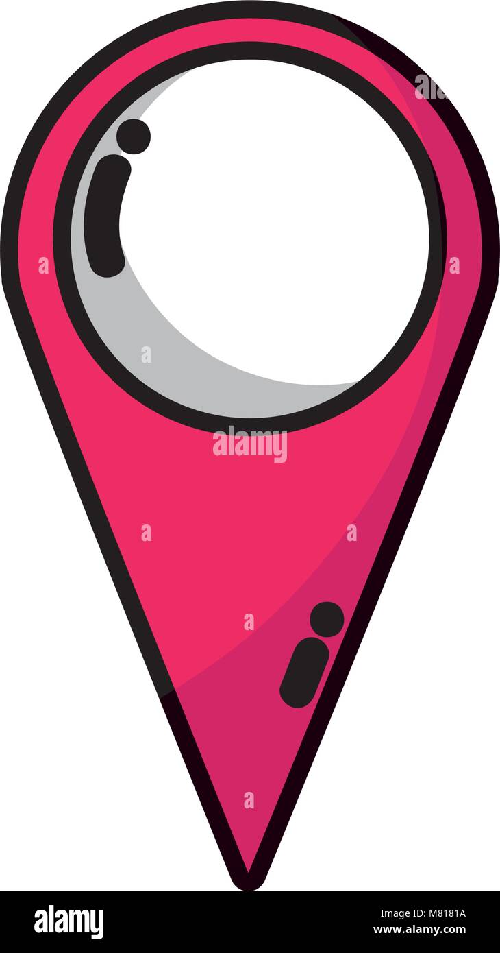 destination location symbol to explore map Stock Vector Image & Art - Alamy