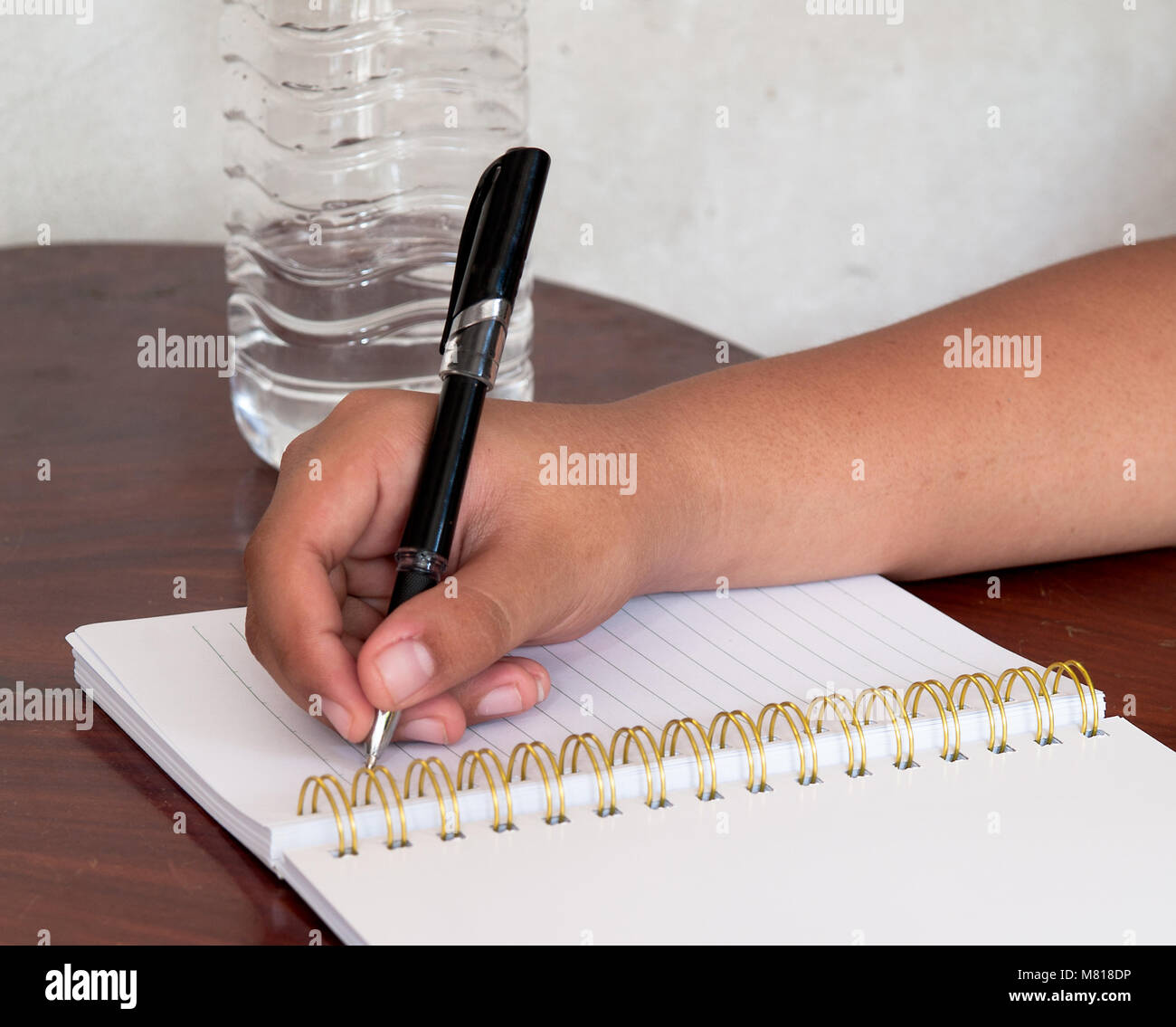 Diary, written in everyday life Stock Photo - Alamy