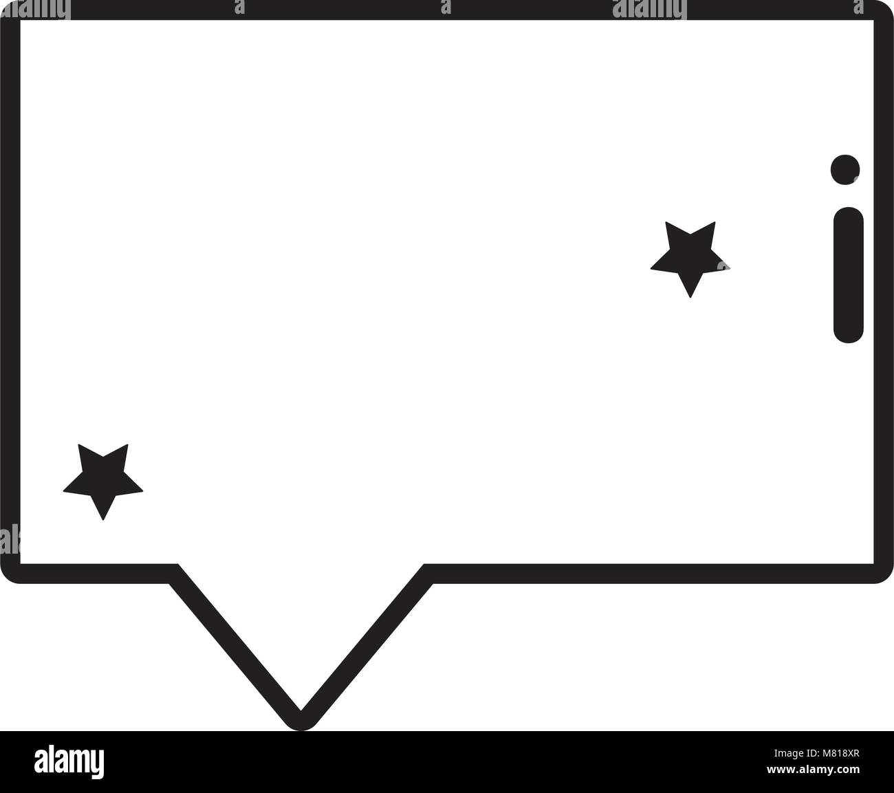 line chat bubble text notes icons Stock Vector Image & Art - Alamy