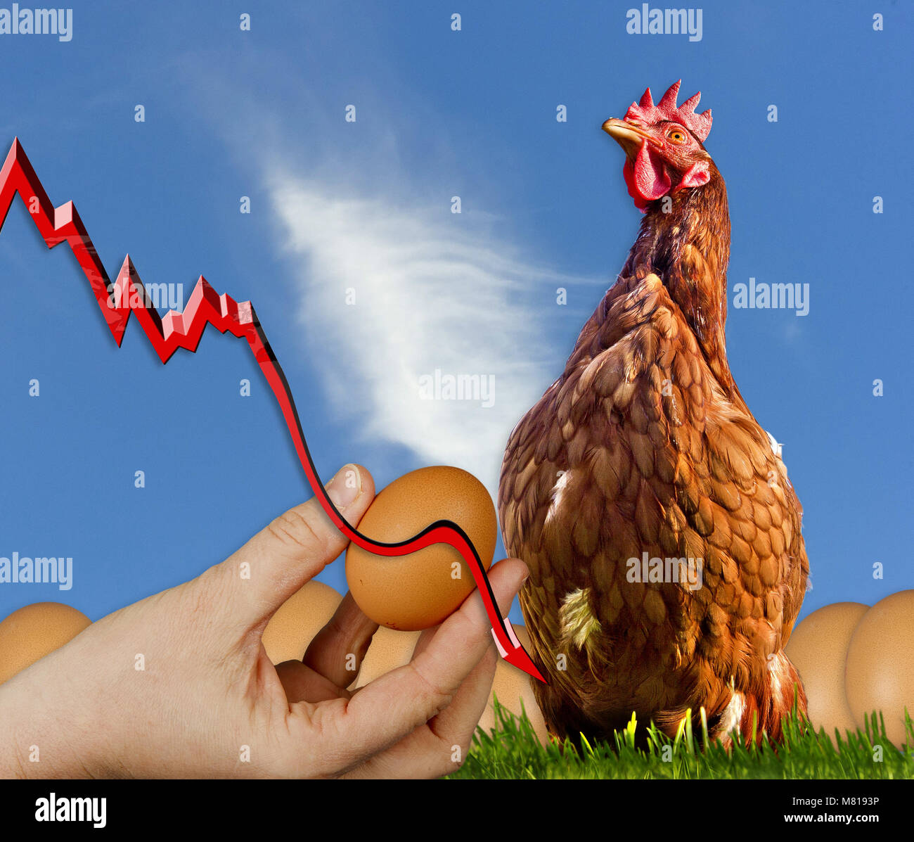 Dropping eggs hi-res stock photography and images - Alamy