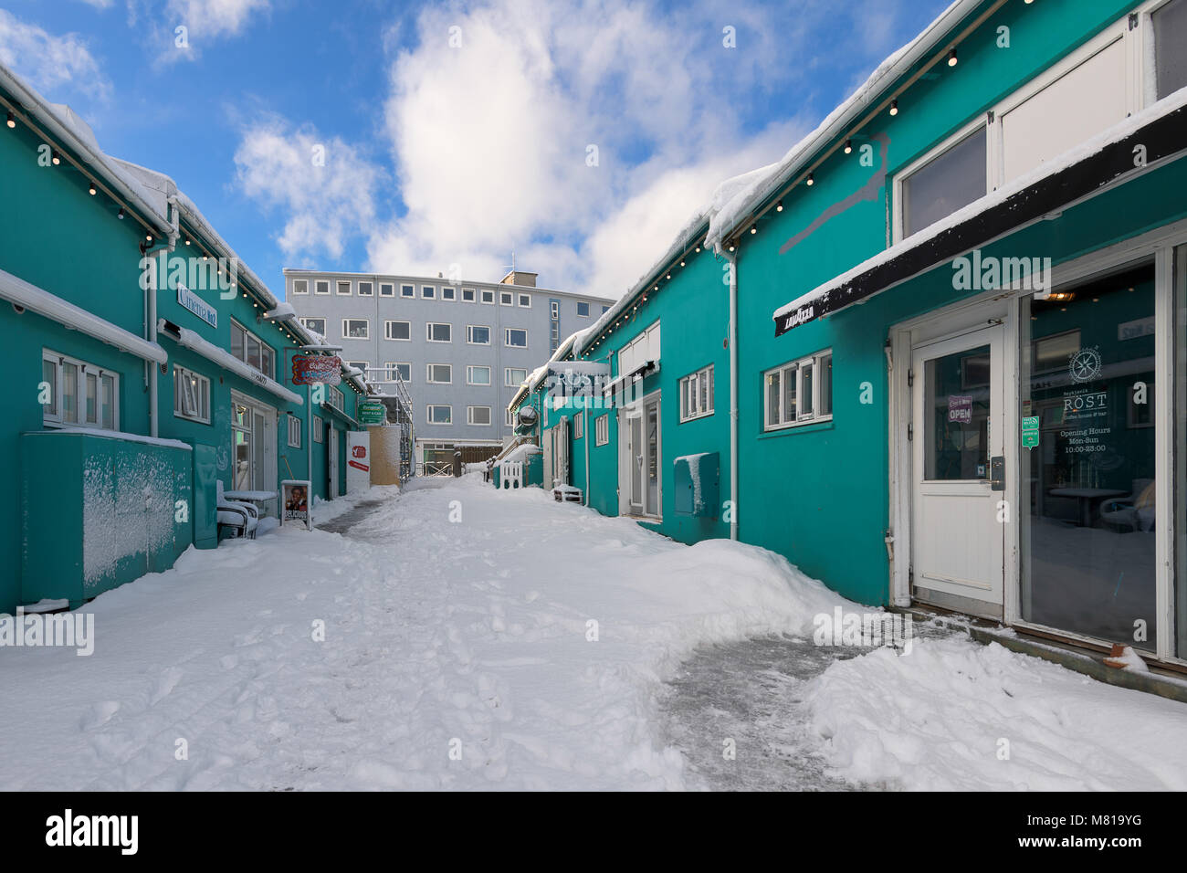 Reykjavik old iceland restaurant hi-res stock photography and images ...