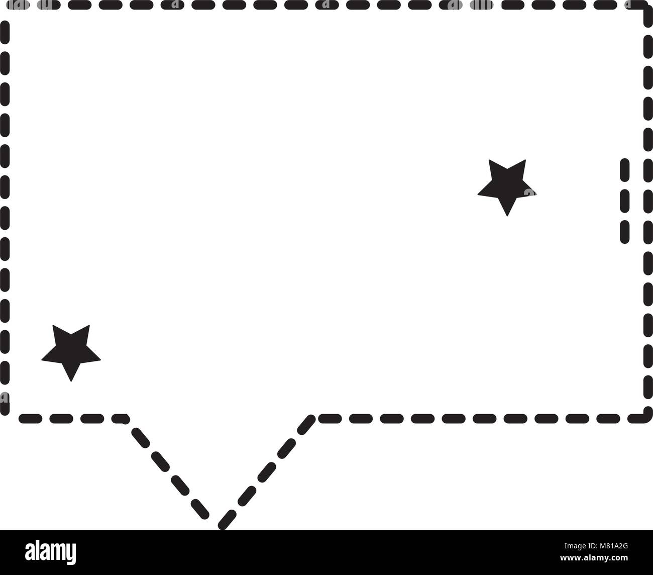 dotted shape chat bubble text notes icons Stock Vector Image & Art - Alamy