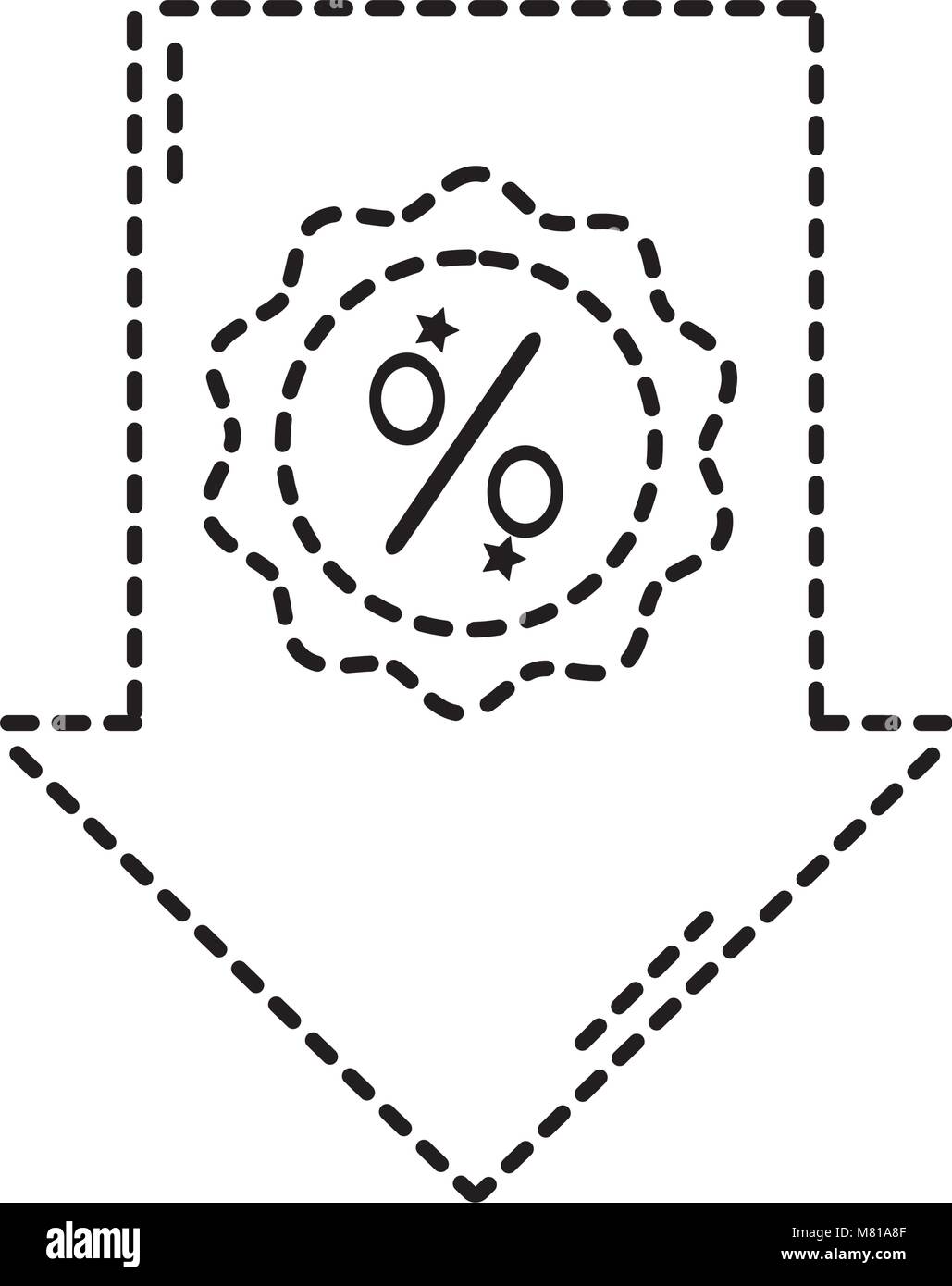 Dotted Arrows High Resolution Stock Photography and Images - Alamy