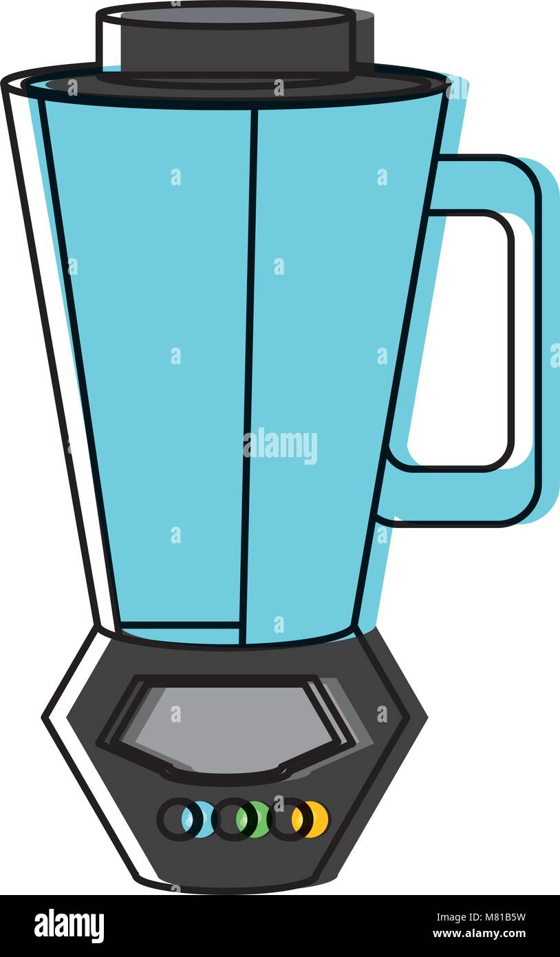 blender icon over white background, colorful design. vector ...