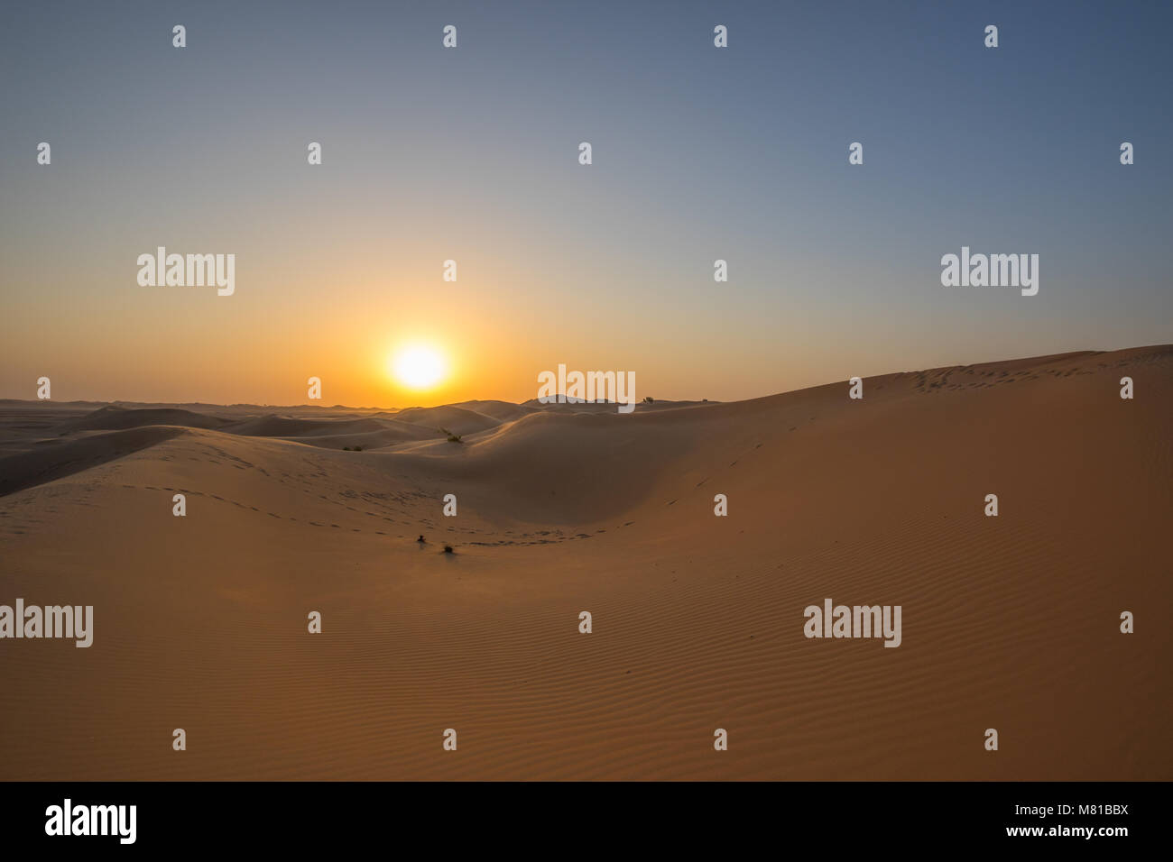 Sand Dunes, Abu Dhabi, UAE Stock Photo - Alamy