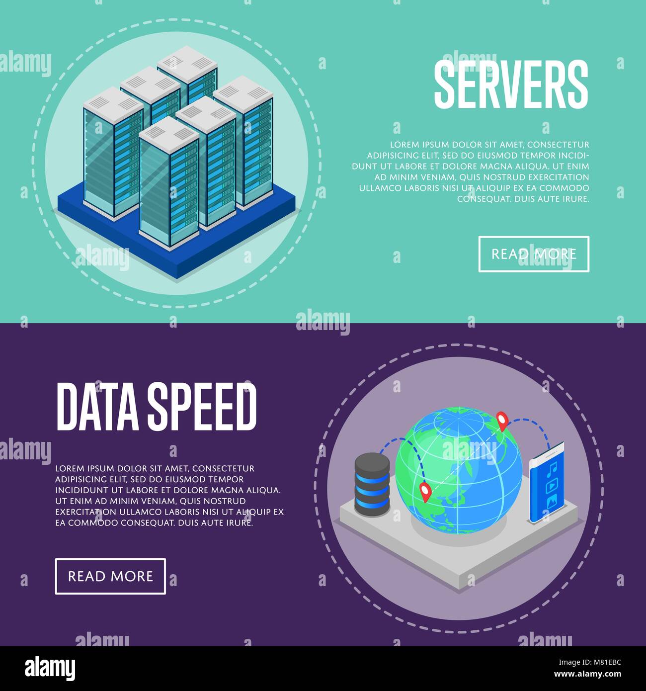 High speed communication service posters Stock Vector Image & Art - Alamy