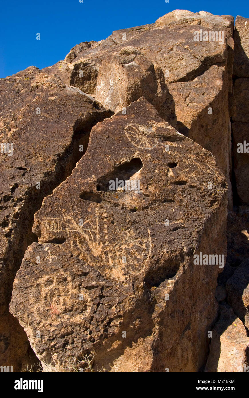 Fish rock art hi-res stock photography and images - Alamy