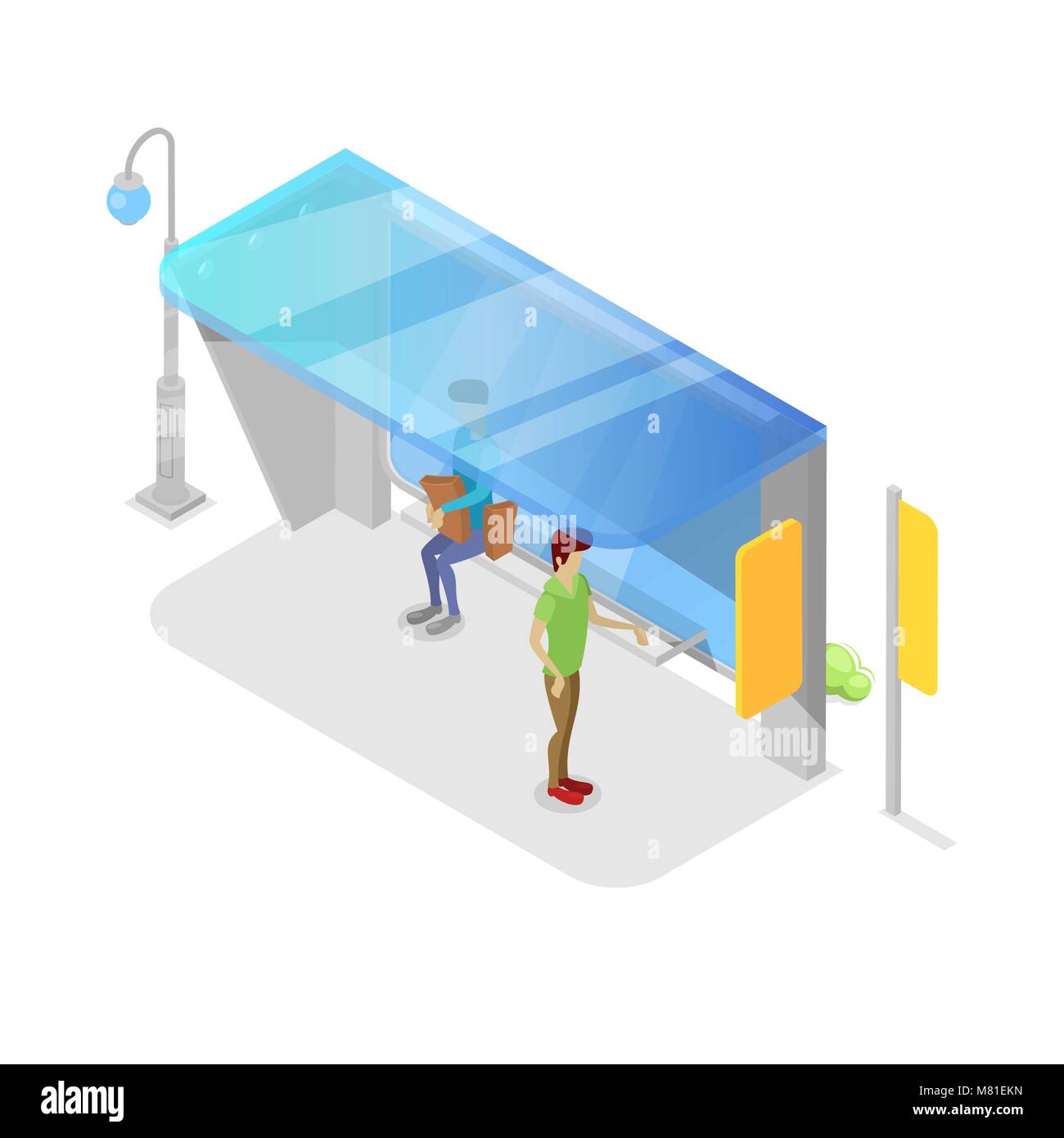 City transport platform isometric 3D icon Stock Vector Image & Art - Alamy