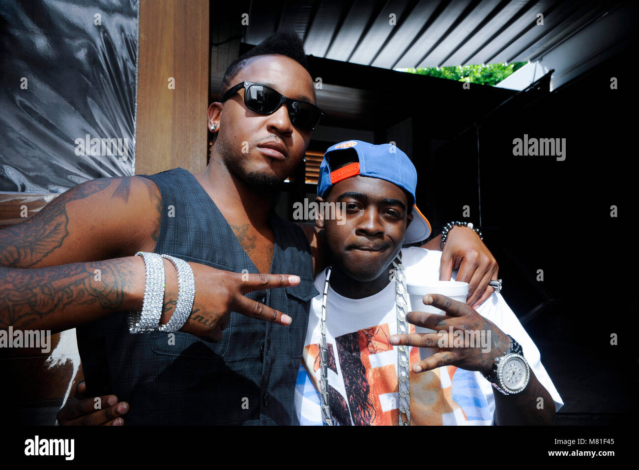 Hot Rod and Kidd Kidd at the Hot Rod "Hot GIrl" music video in ...