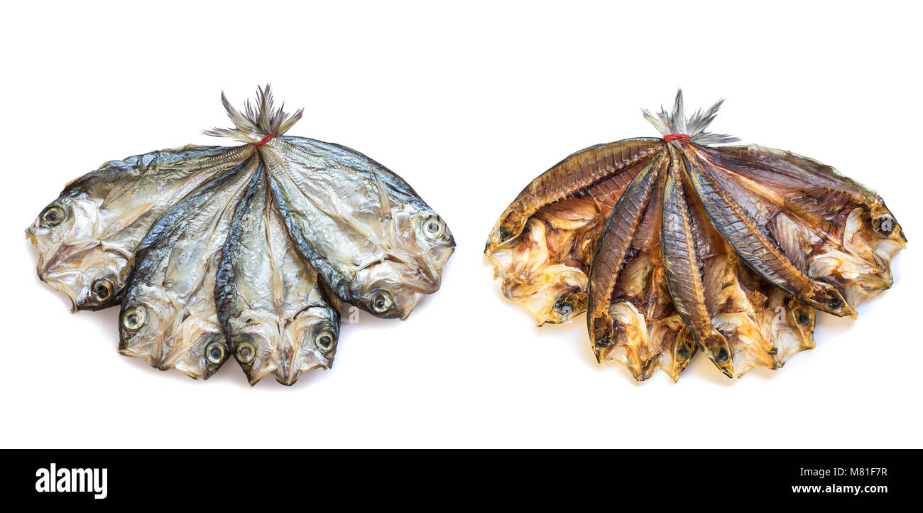 Dried fish vendor Cut Out Stock Images & Pictures - Alamy