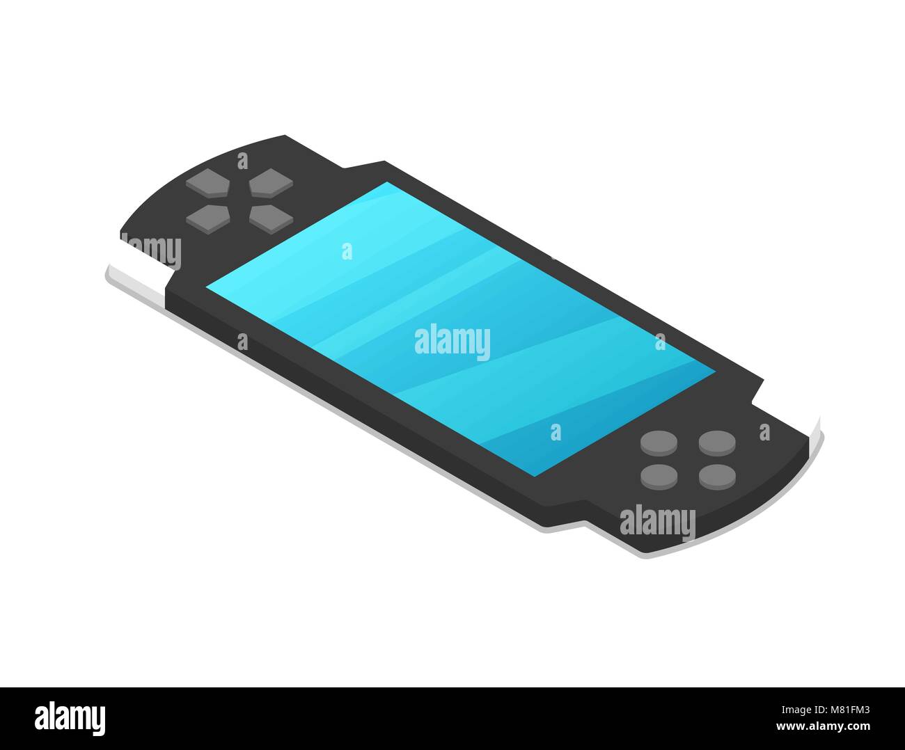 Game controller icon isometric 3d Cut Out Stock Images & Pictures - Alamy