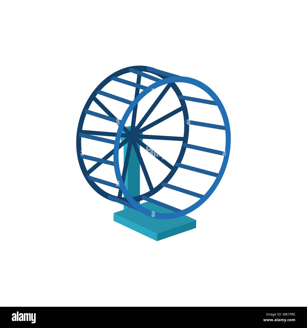 Running wheel for hamster icon Stock Vector Image & Art - Alamy