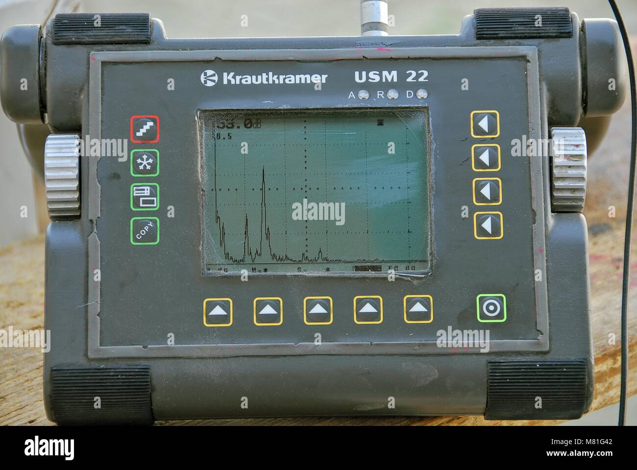 ultrasonic fat meter 2 Stock Photo - Alamy