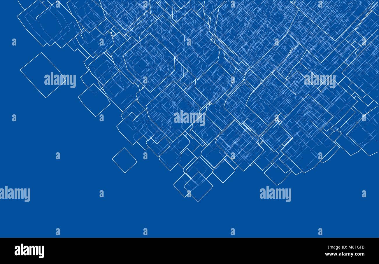 Vector abstract boxes background Stock Vector Image & Art - Alamy
