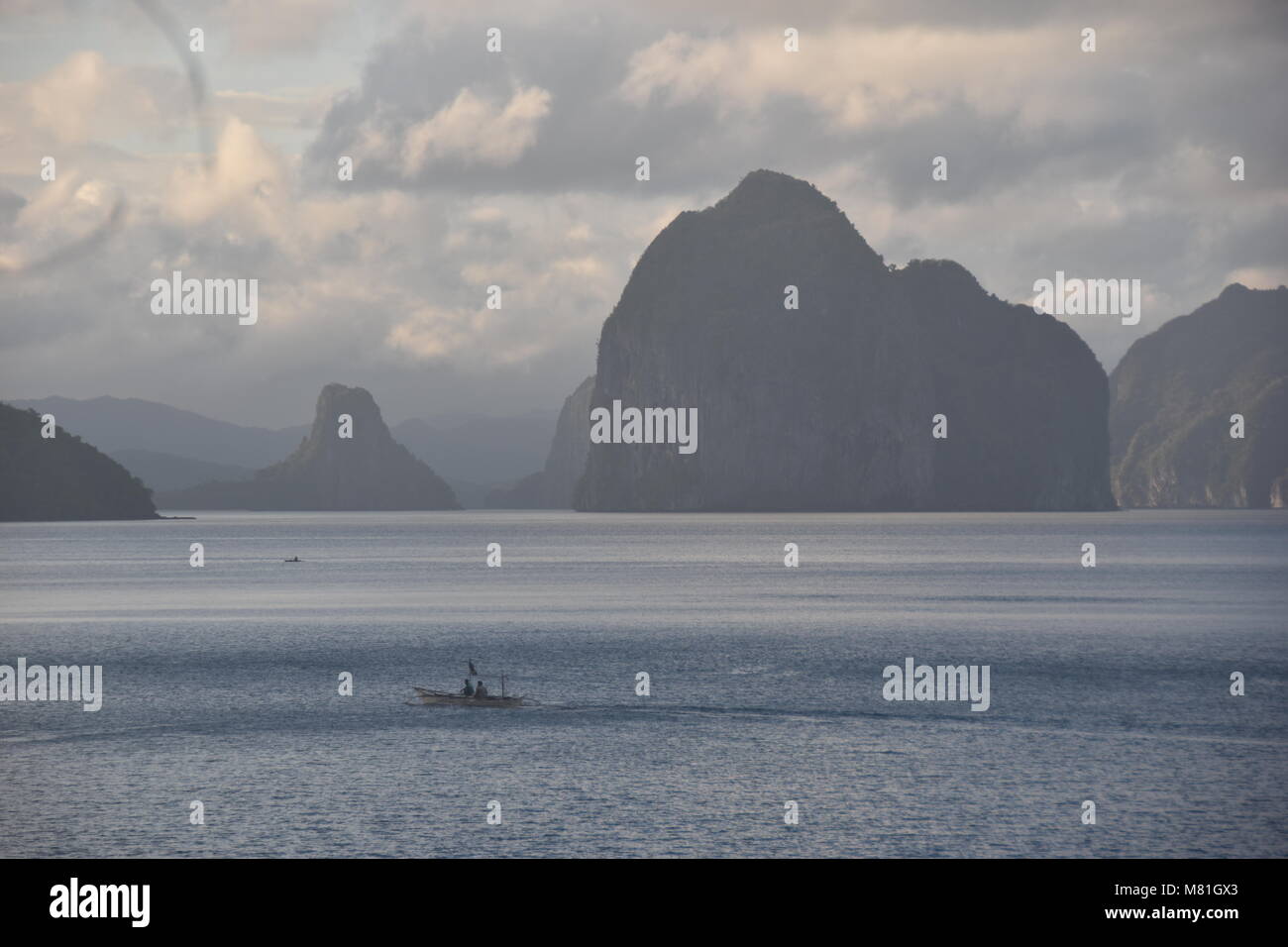 Seven Commando Beach in El nido, Palawan, Philippines Stock Photo - Alamy
