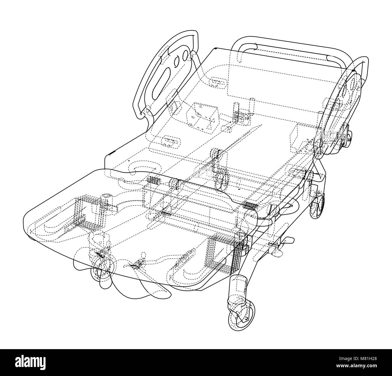 Motorized hospital Cut Out Stock Images & Pictures - Alamy
