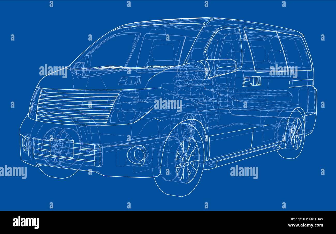 Concept car. Vector Stock Vector Image & Art - Alamy