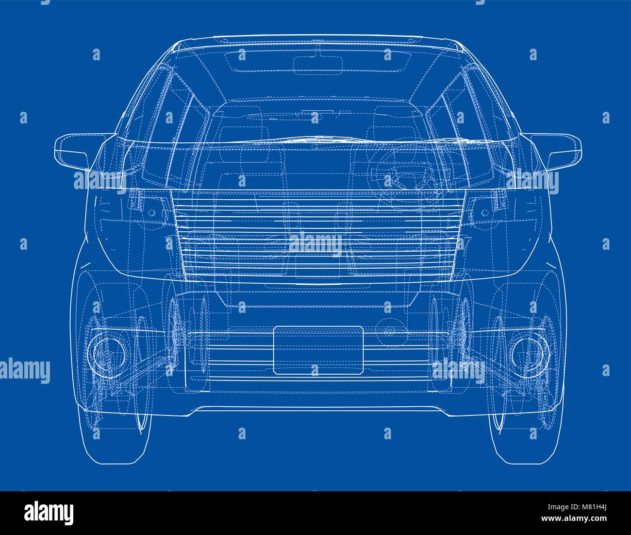 Concept car. Vector Stock Vector Image & Art - Alamy