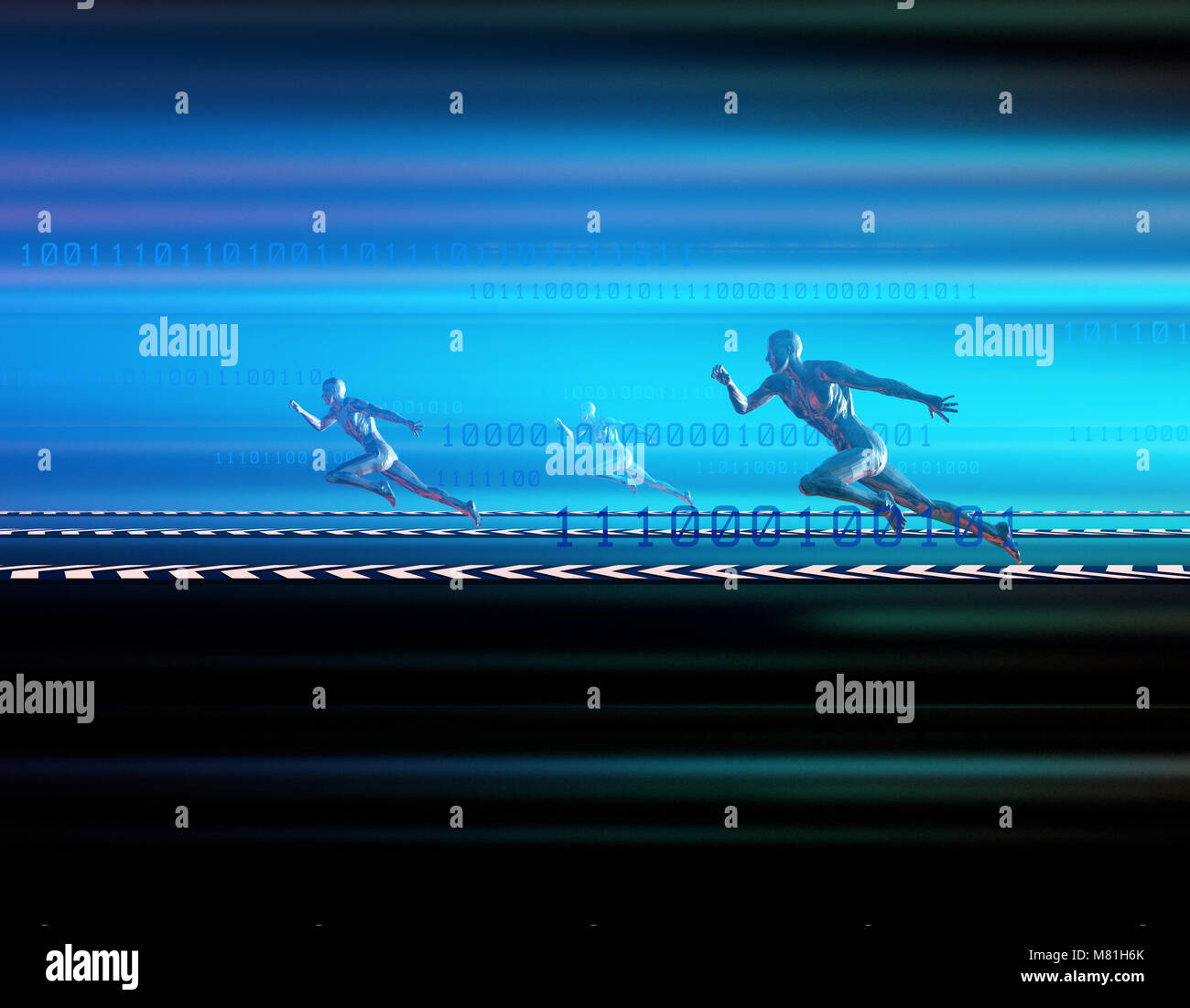 Future human science and technology, network connection speed ...