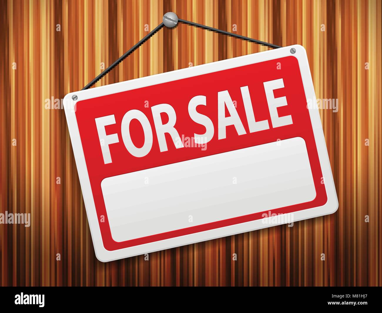 Information board on timber Stock Vector Images - Alamy