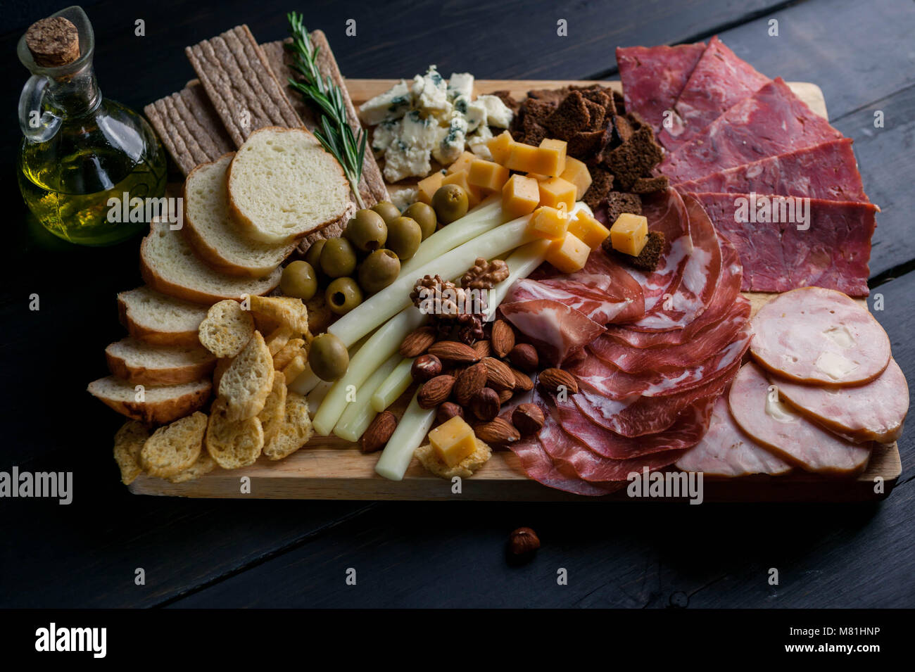 Assorted Meats On A Board