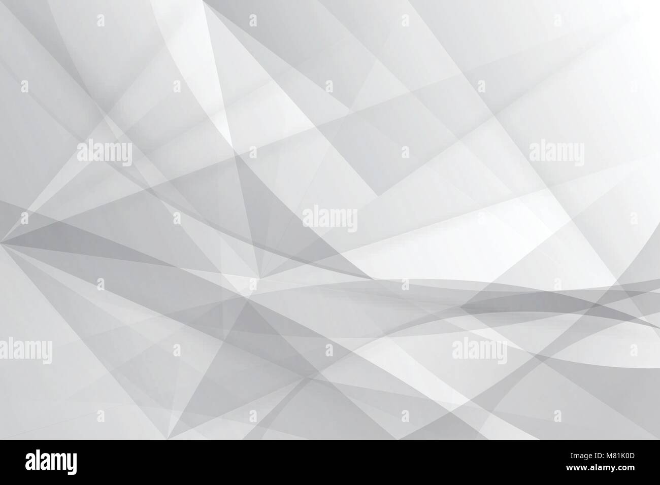 Abstract gray and white Lowpoly vector background. Template for style ...