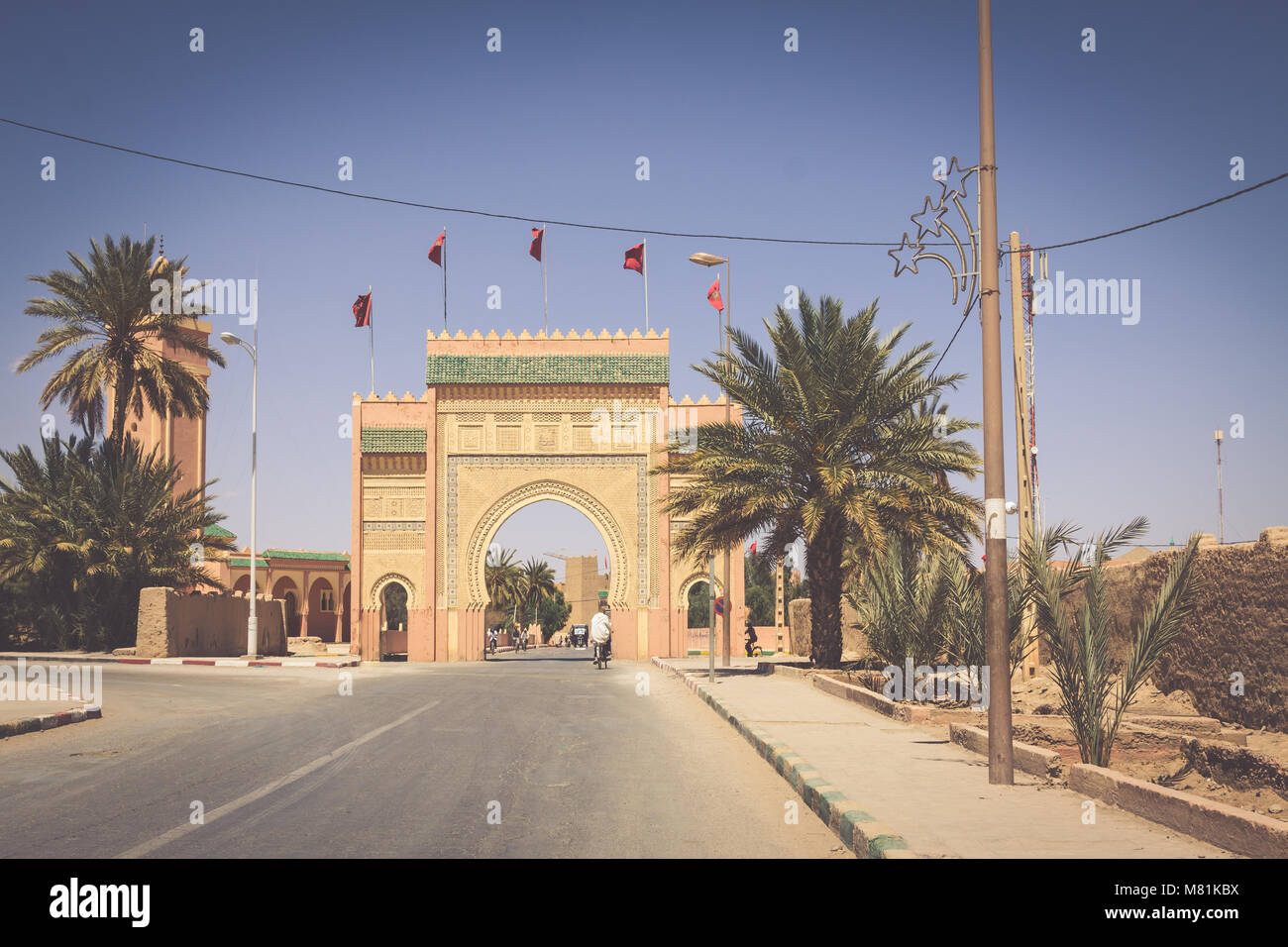 Morocco, Erfoud, Desert Gate Stock Photo - Alamy