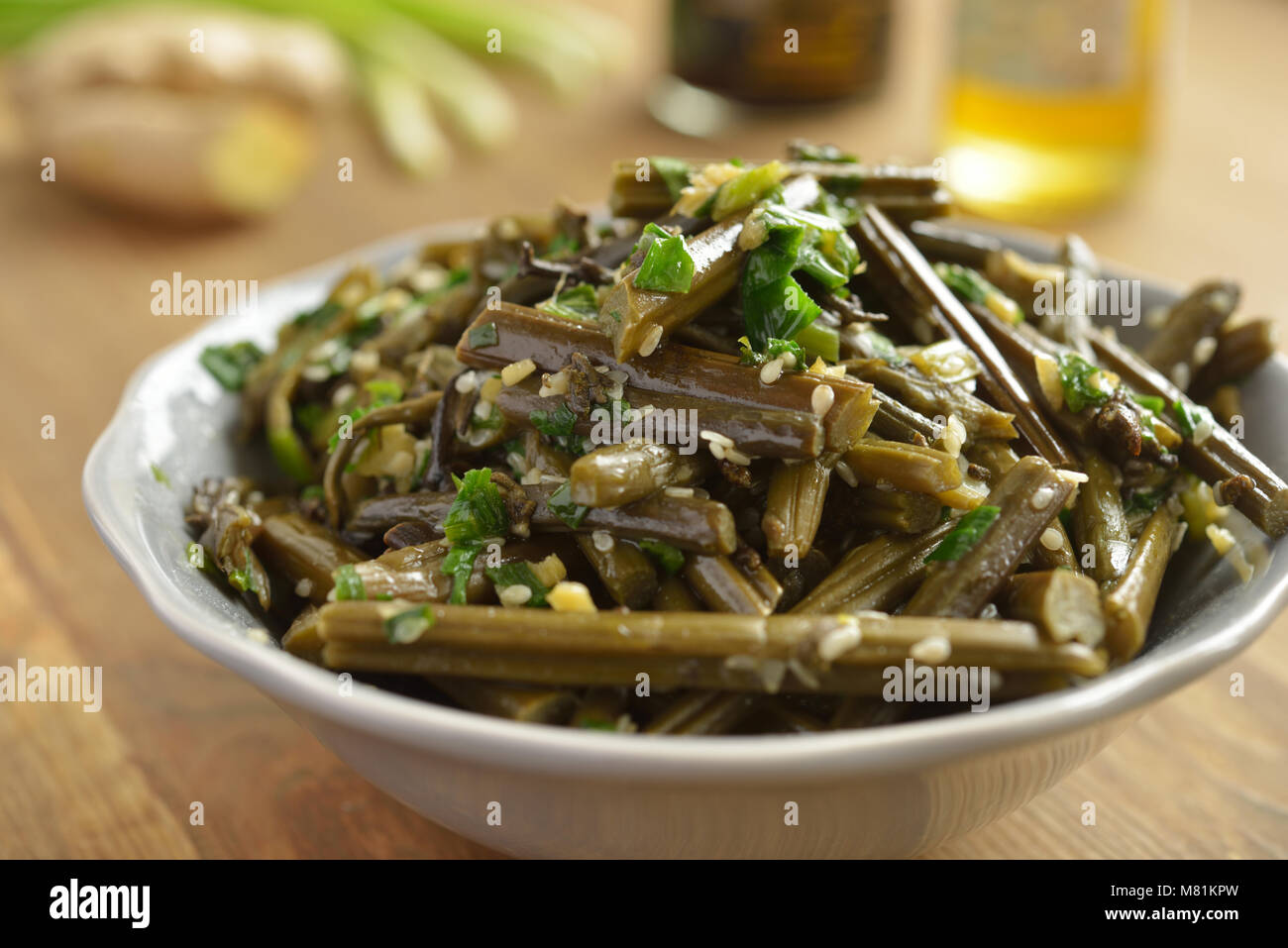 Bracken fern salad hi-res stock photography and images - Alamy