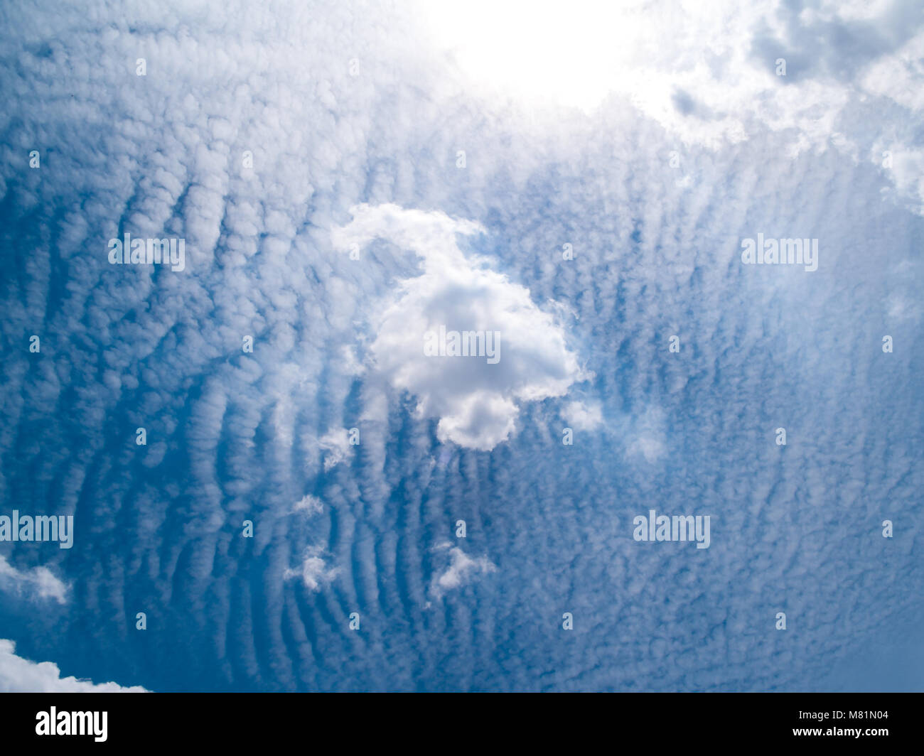 Surface empty sky and clouds Stock Photo - Alamy