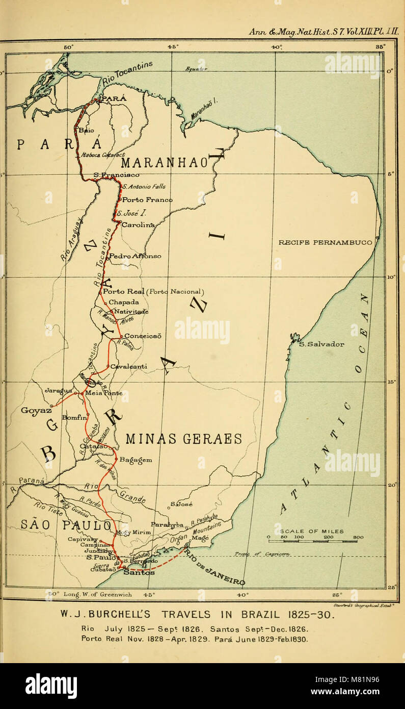 Burchell's Travels in Brazil (1825-1830) chronicles his exploration of ...