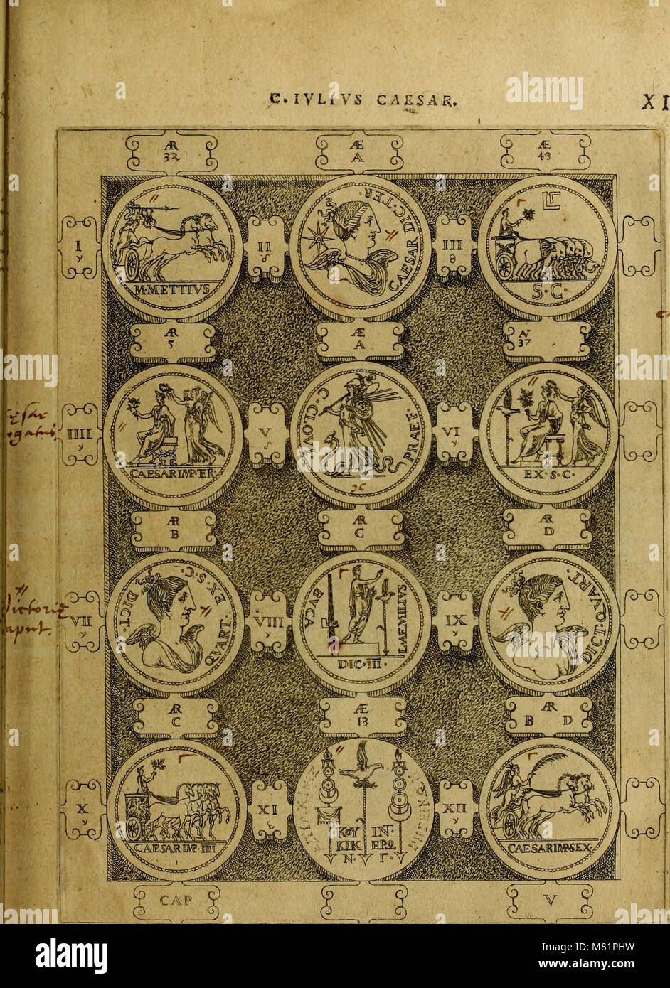 Ancient julius caesar coins hi-res stock photography and images - Alamy